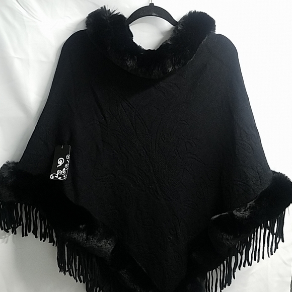 Jackets & Coats | Elegant Poncho | Poshmark